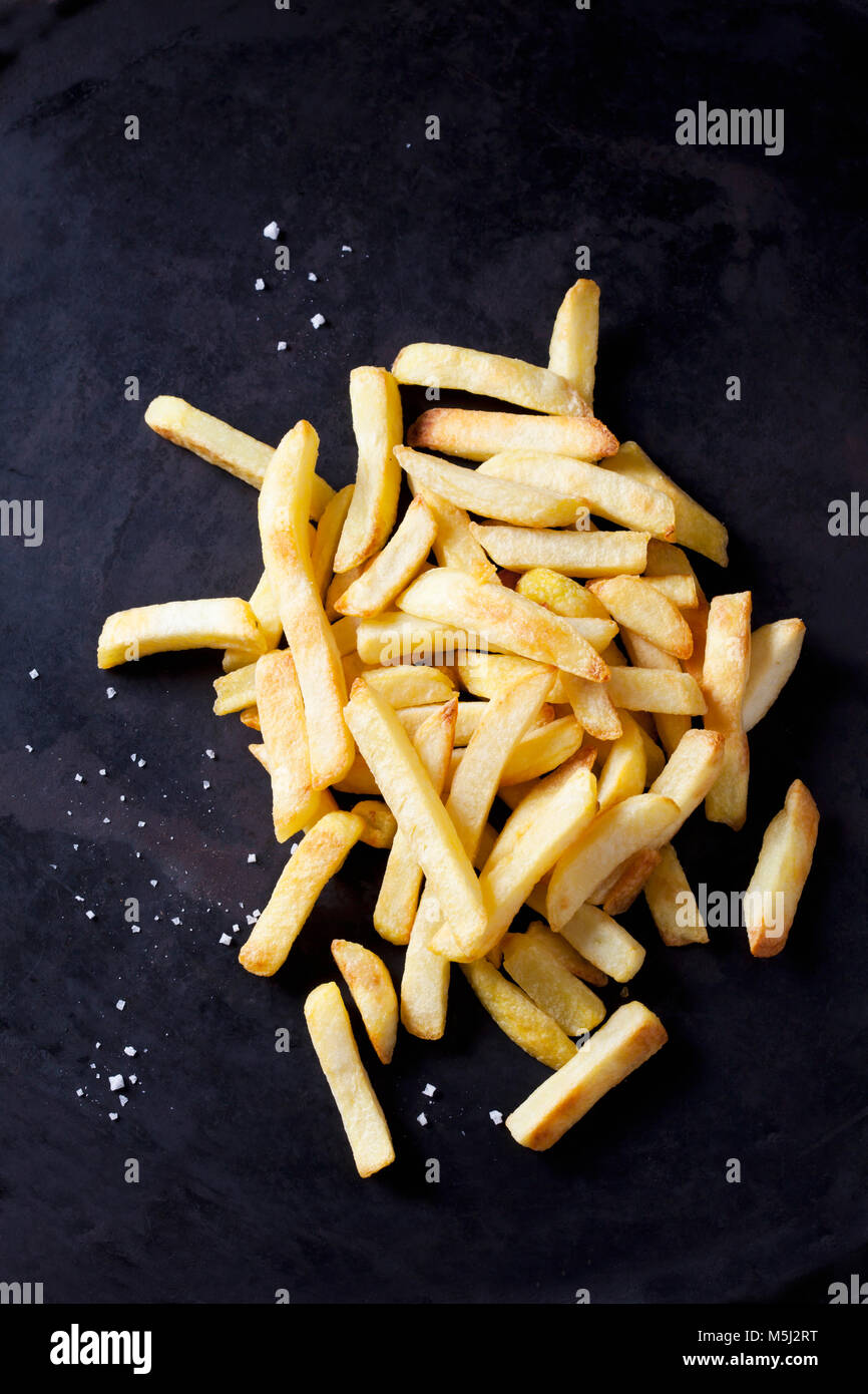 Salted french fries hi-res stock photography and images - Alamy