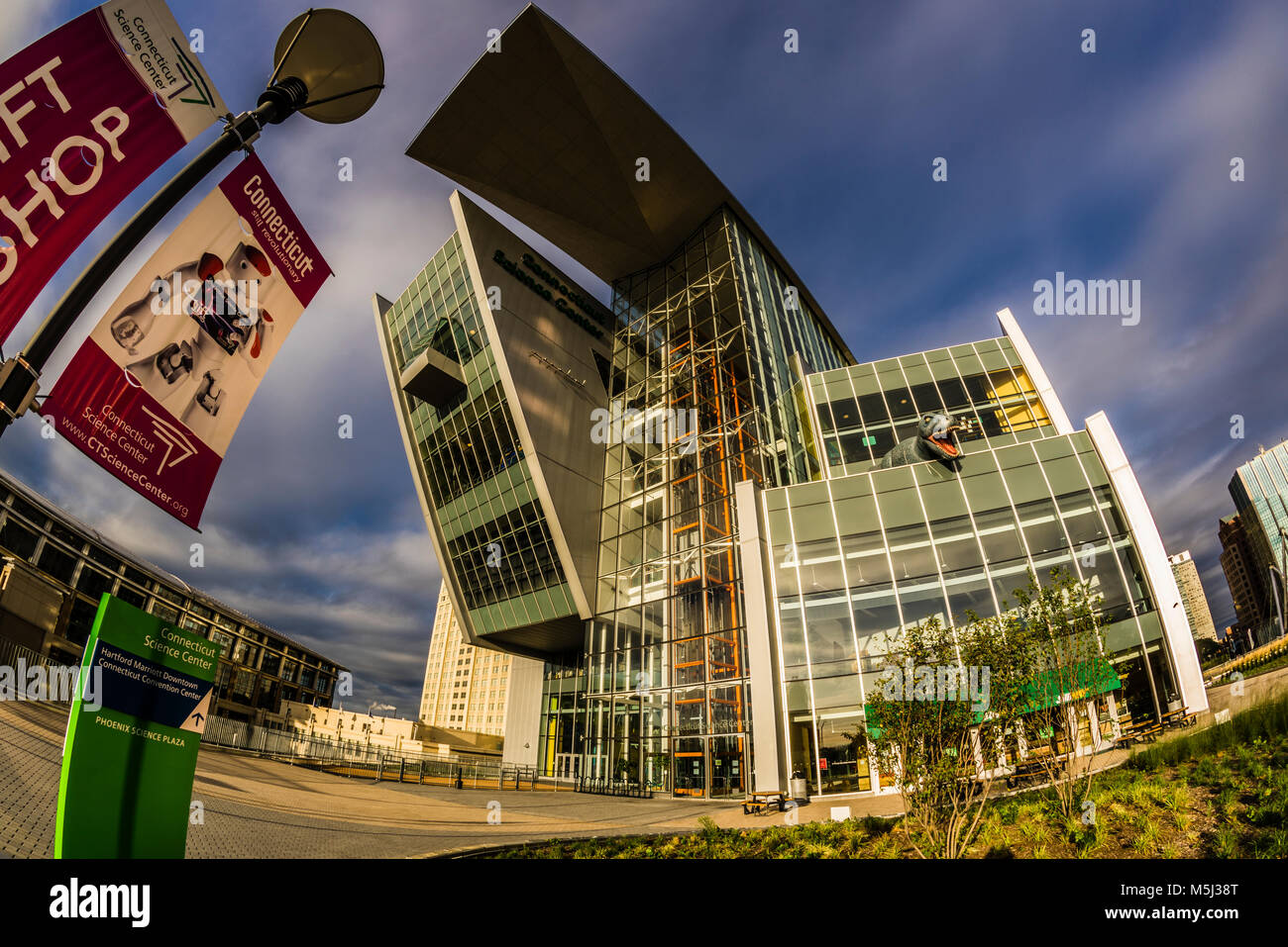 Connecticut Science Center Hartford, Connecticut, USA Stock Photo - Alamy