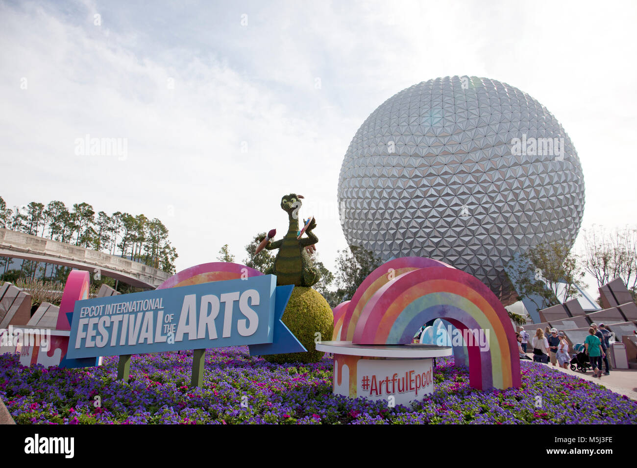 Epcot ball hi-res stock photography and images - Alamy