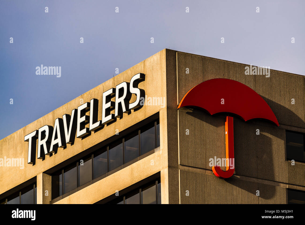 Travelers insurance company of hartford hi-res stock photography and ...