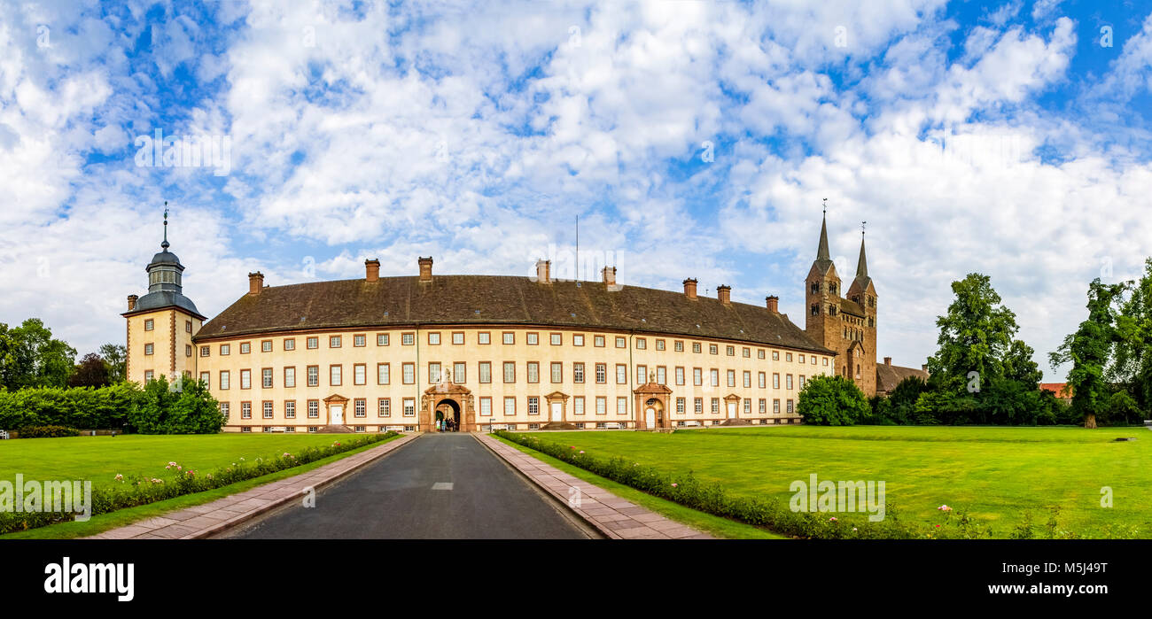 Corvey abbey westwork hi-res stock photography and images - Alamy