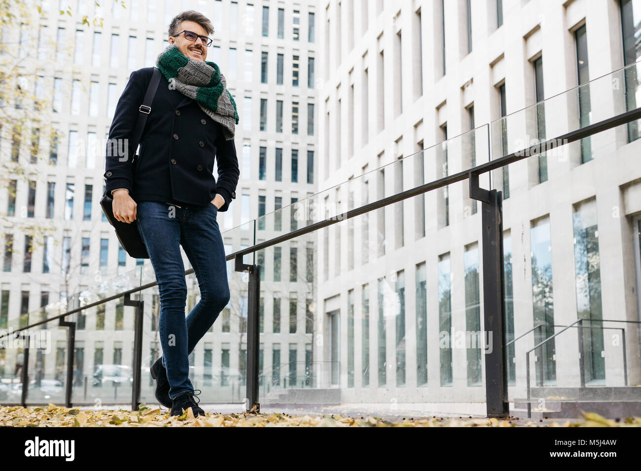 Cool Man Walking City High Resolution Stock Photography and Images - Alamy