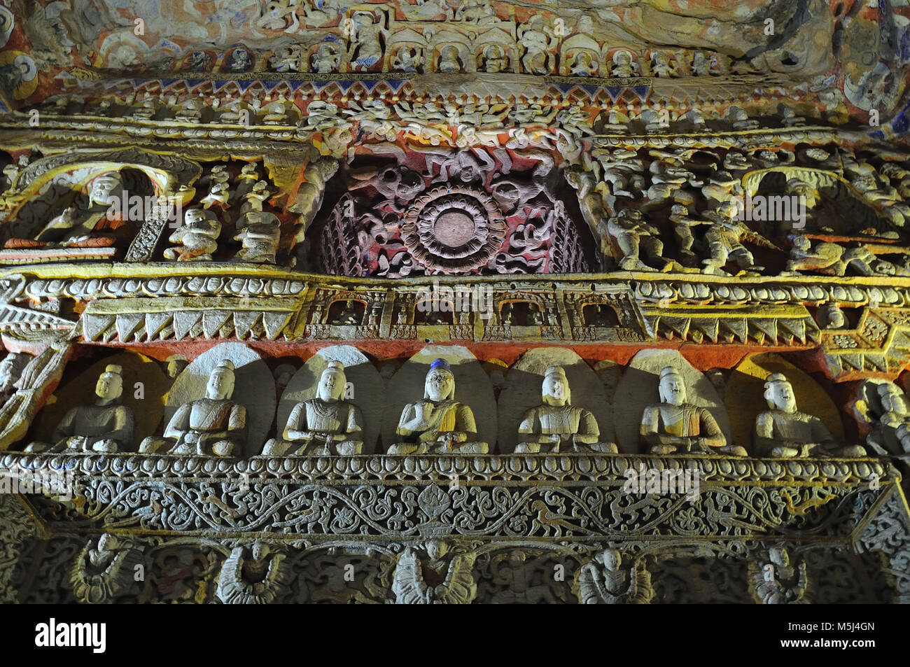 Yungang Grottoes, Datong, Shanxi Province, China Stock Photo - Alamy