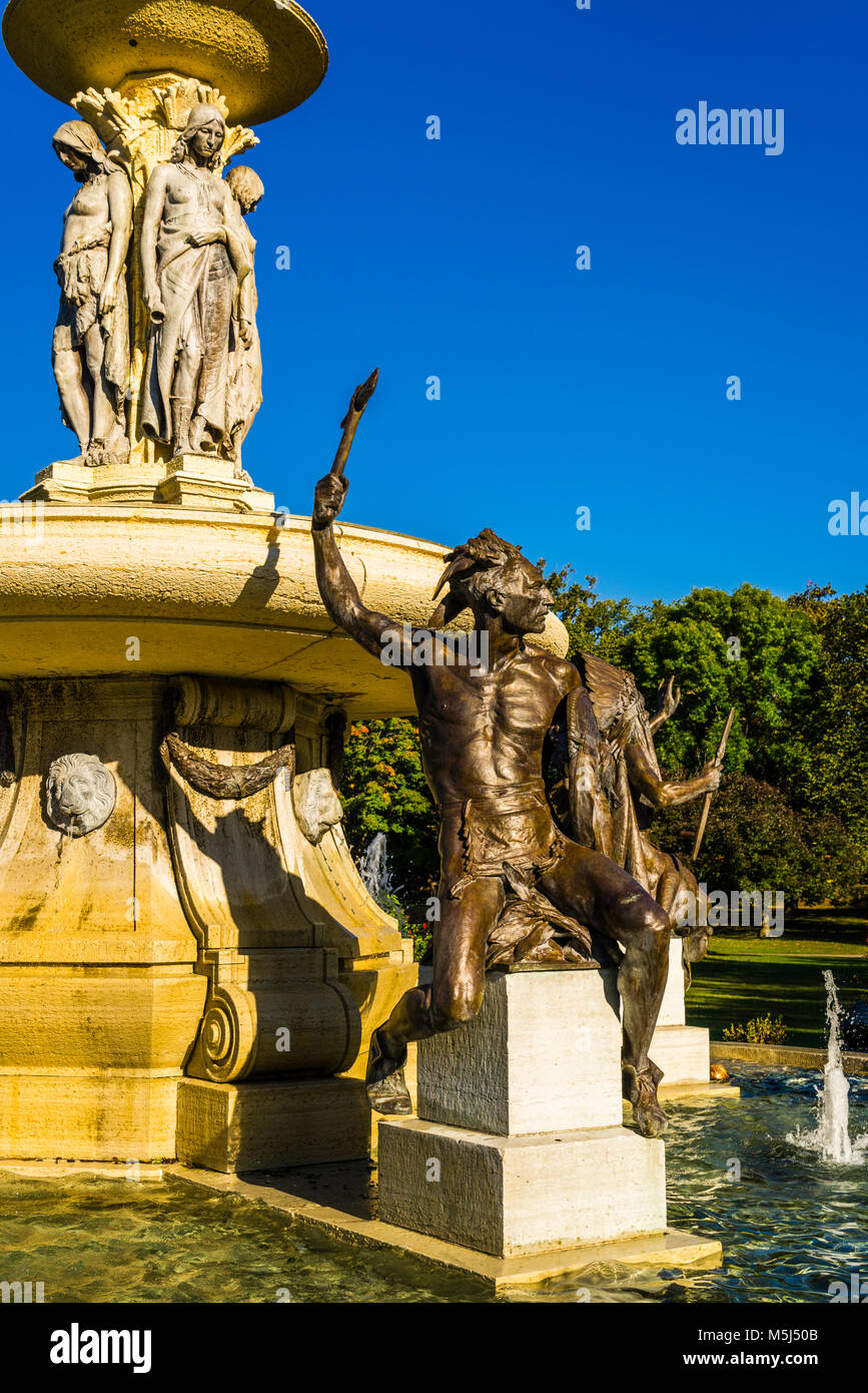 Bushnell Park Hartford, Connecticut, USA Stock Photo - Alamy