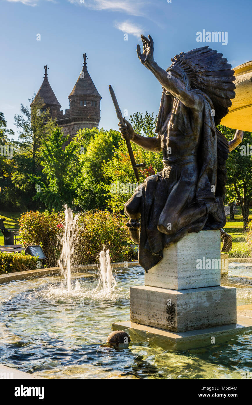 Bushnell Park Hartford, Connecticut, USA Stock Photo - Alamy