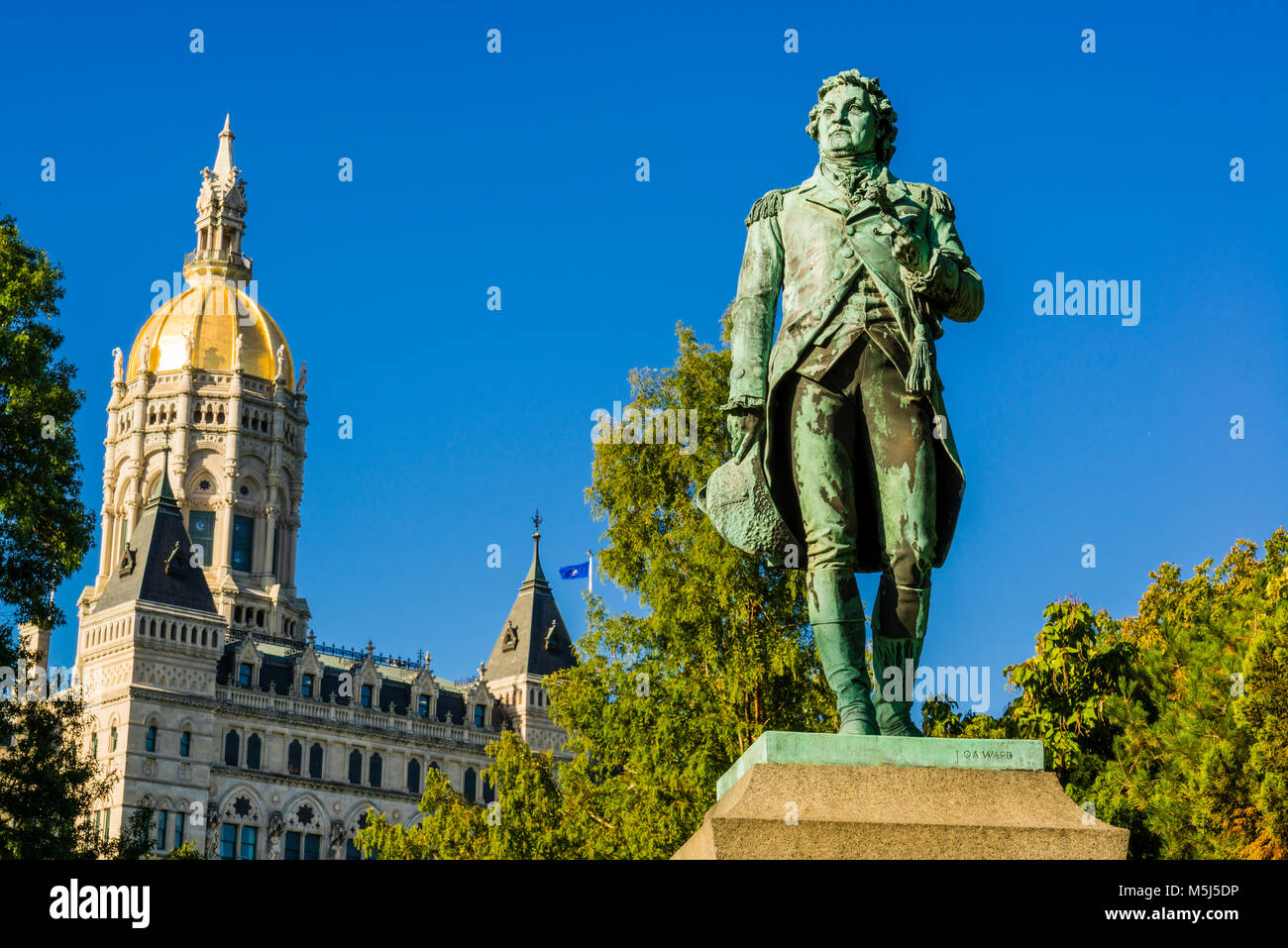 Bushnell Park Hartford, Connecticut, USA Stock Photo - Alamy