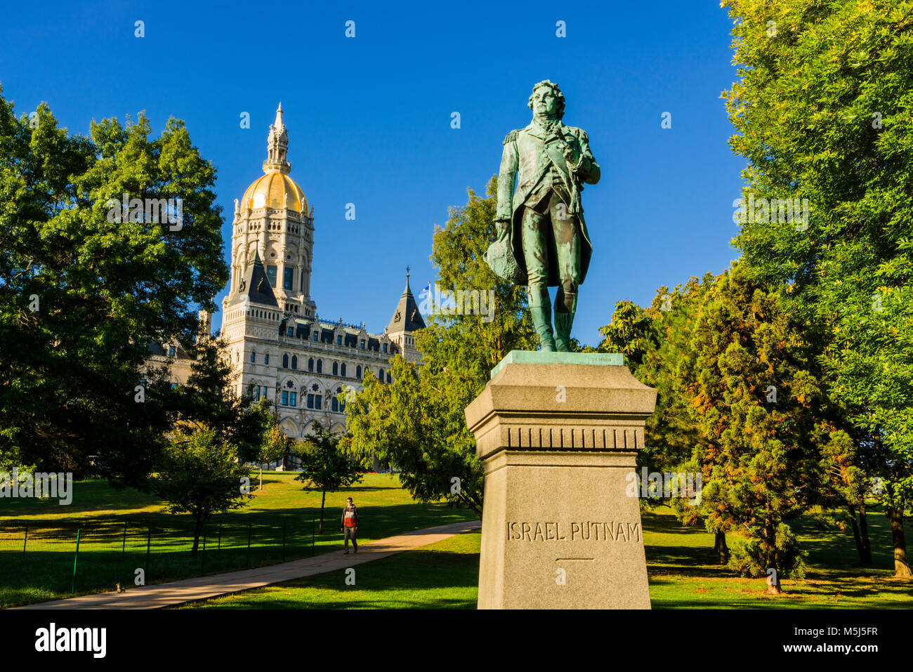 Bushnell Park Hartford, Connecticut, USA Stock Photo - Alamy