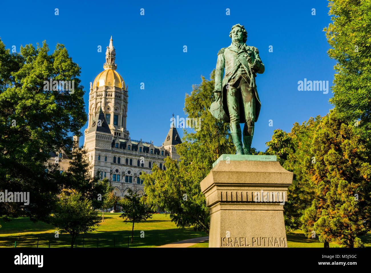 Bushnell Park Hartford, Connecticut, USA Stock Photo - Alamy