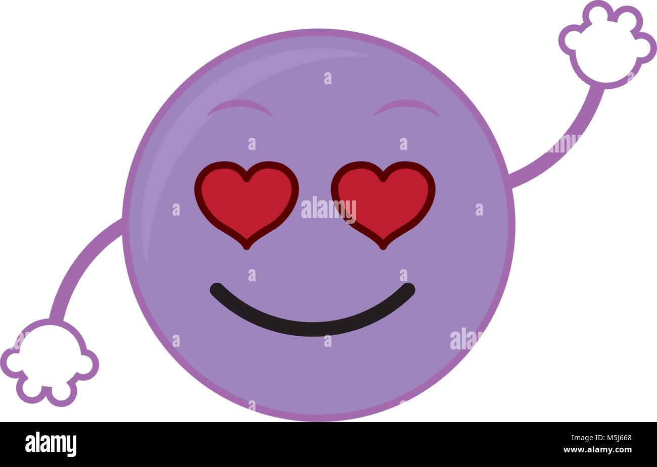 Emotion enamored Stock Vector Images - Alamy