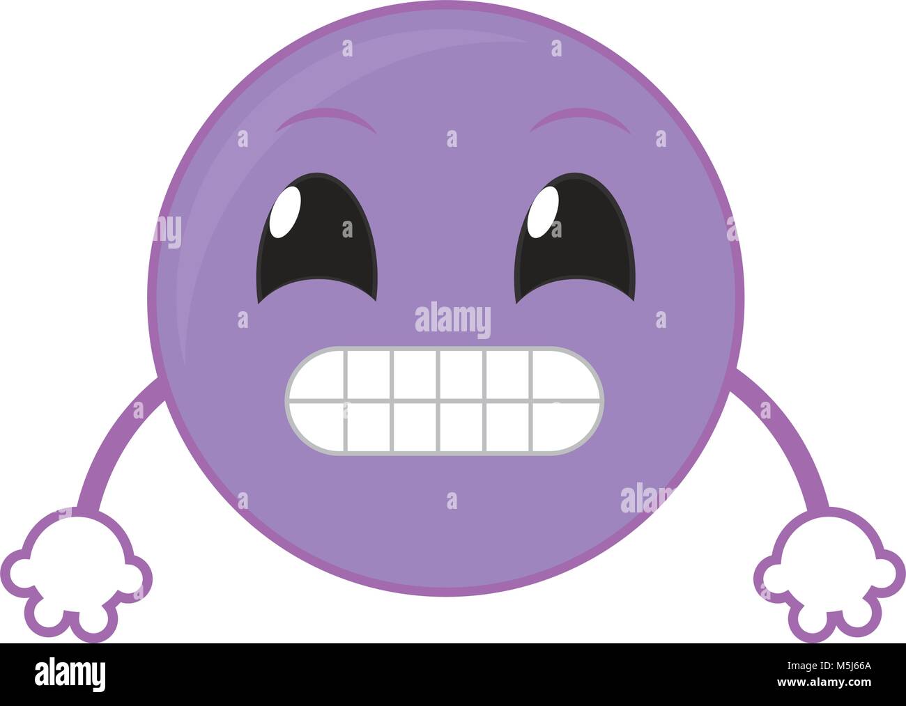 ups emoji face expression with arms Stock Vector Image & Art - Alamy