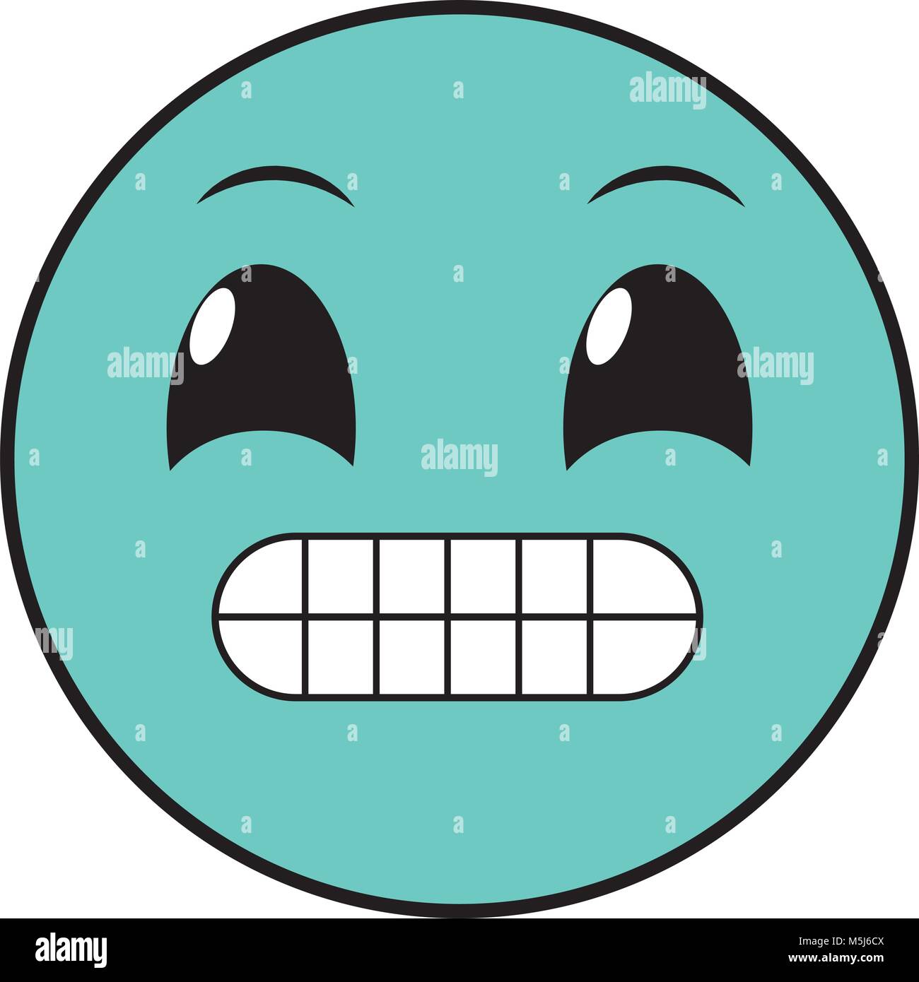 line color ups face gesture emoji expression Stock Vector Image & Art ...