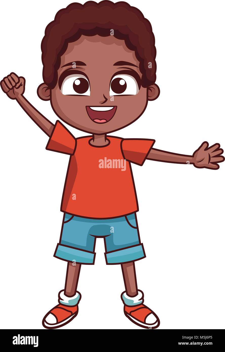 Cute boy cartoon Stock Vector Image & Art - Alamy