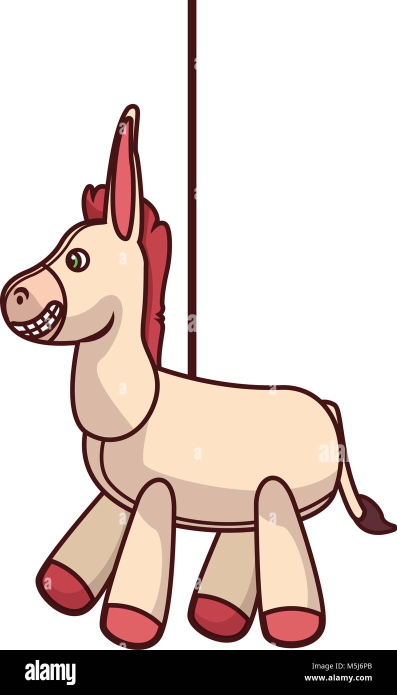 Toy horse traditional mexican Stock Vector Images - Alamy