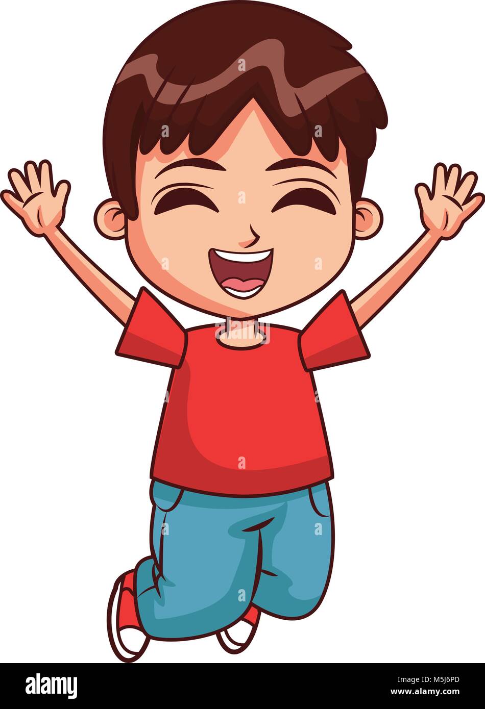 Cute boy cartoon Stock Vector Image & Art - Alamy
