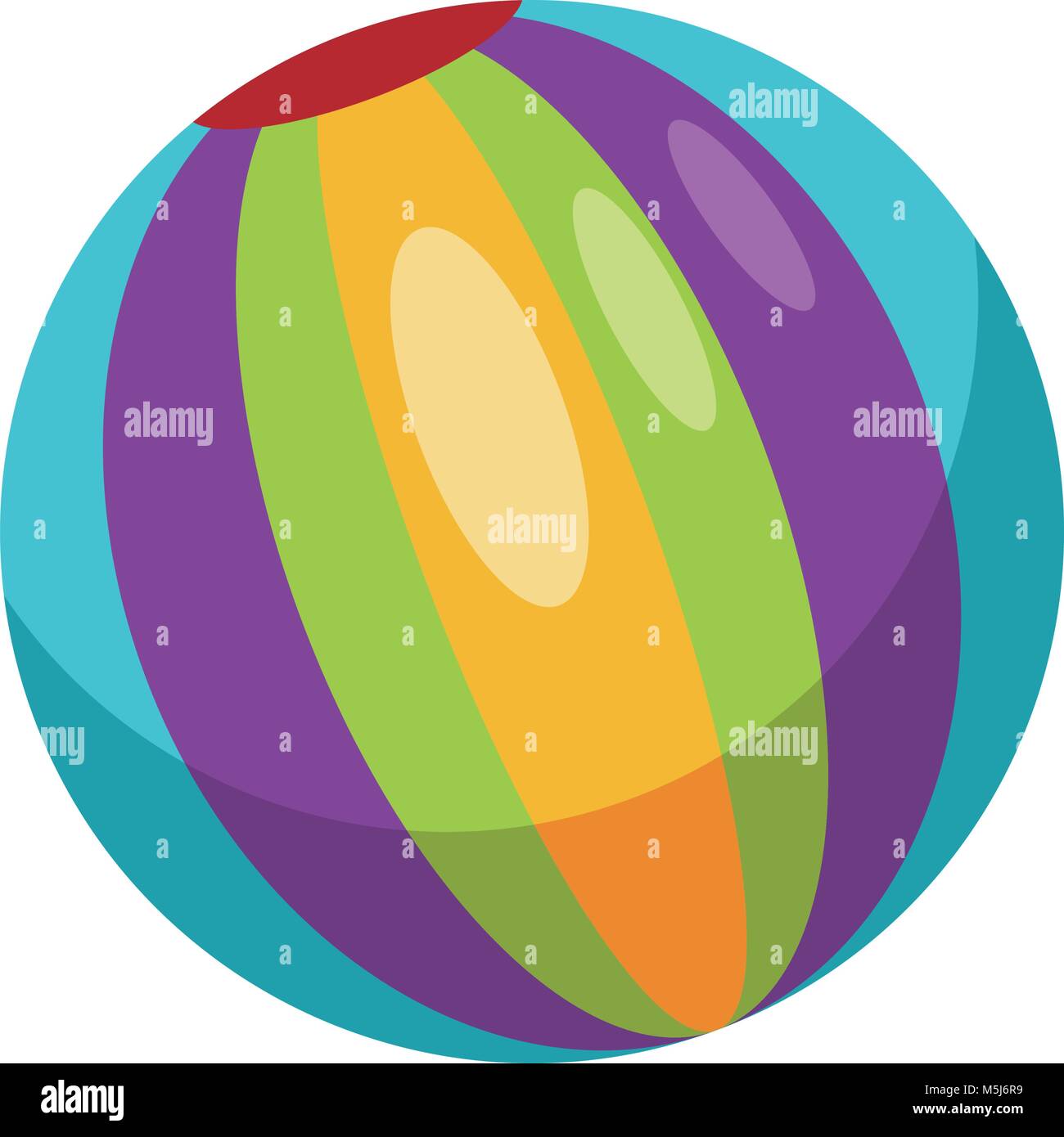 Small inflatable ball Stock Vector Images - Alamy