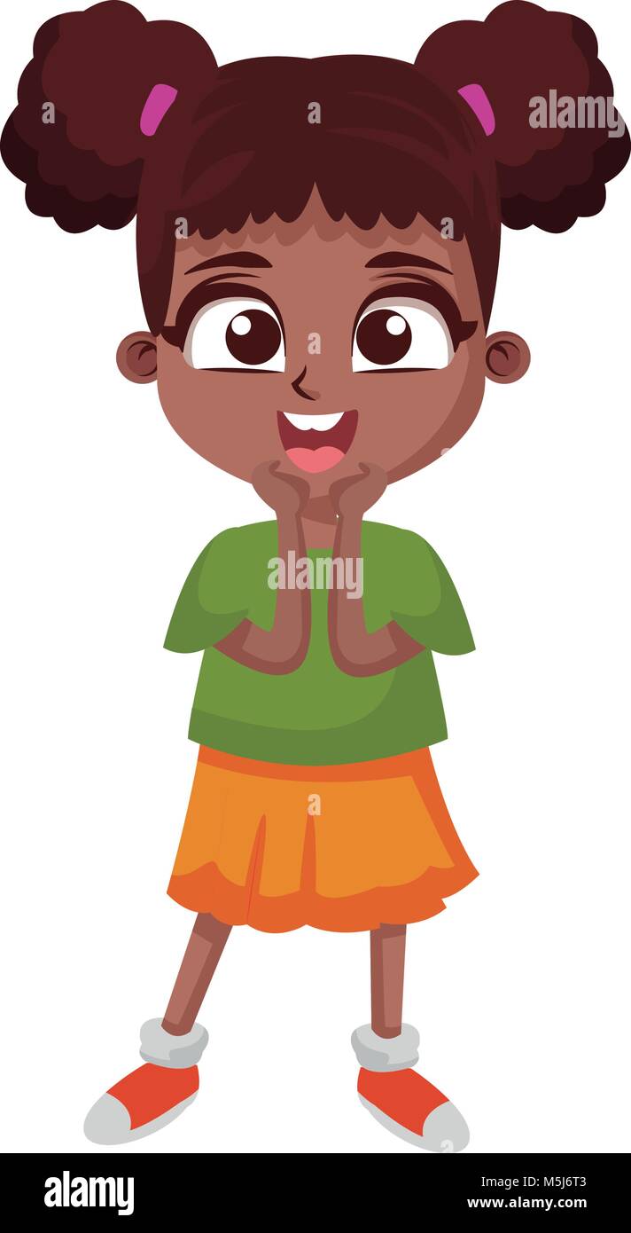 Beautiful girl cartoon Stock Vector Image & Art - Alamy