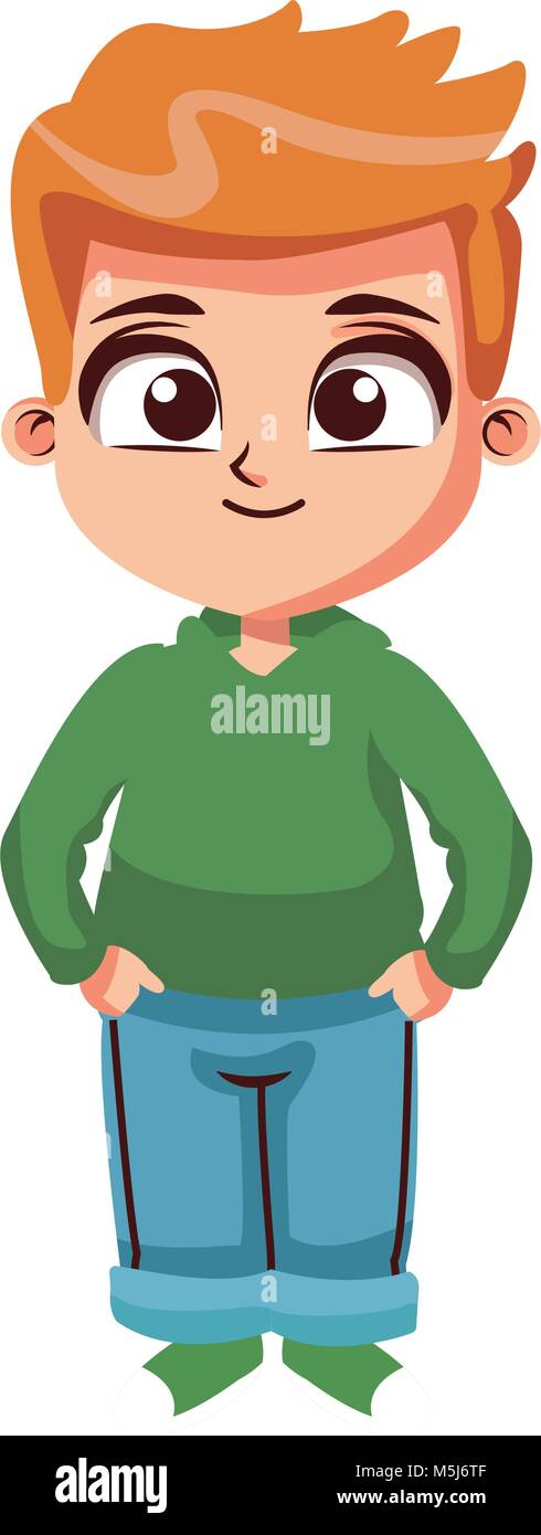 Cute boy cartoon Stock Vector Image & Art - Alamy