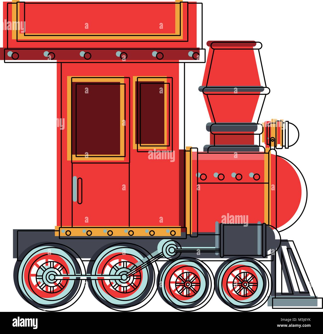 Train toy cartoon Stock Vector Image & Art - Alamy