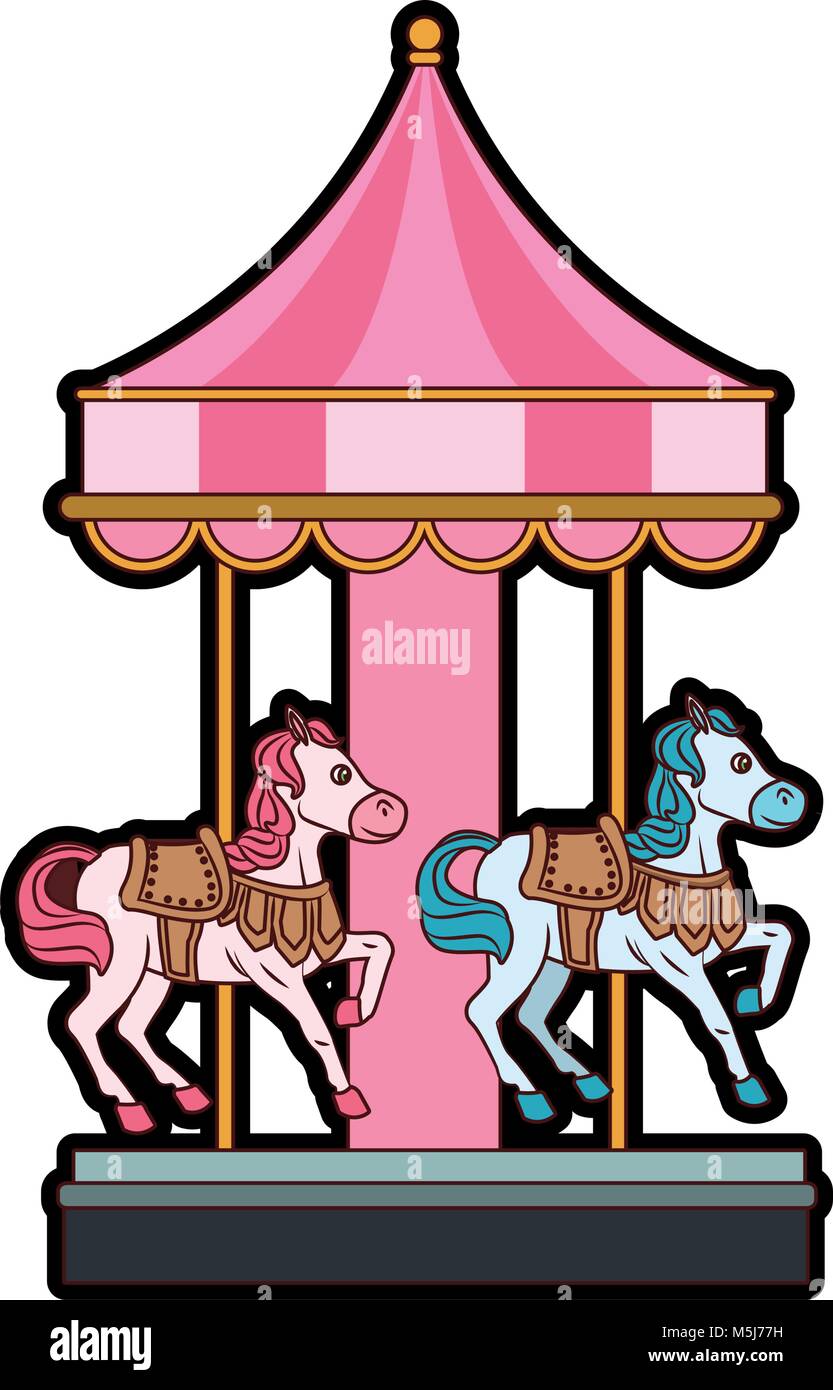 Carousel Stock Vector Images - Alamy