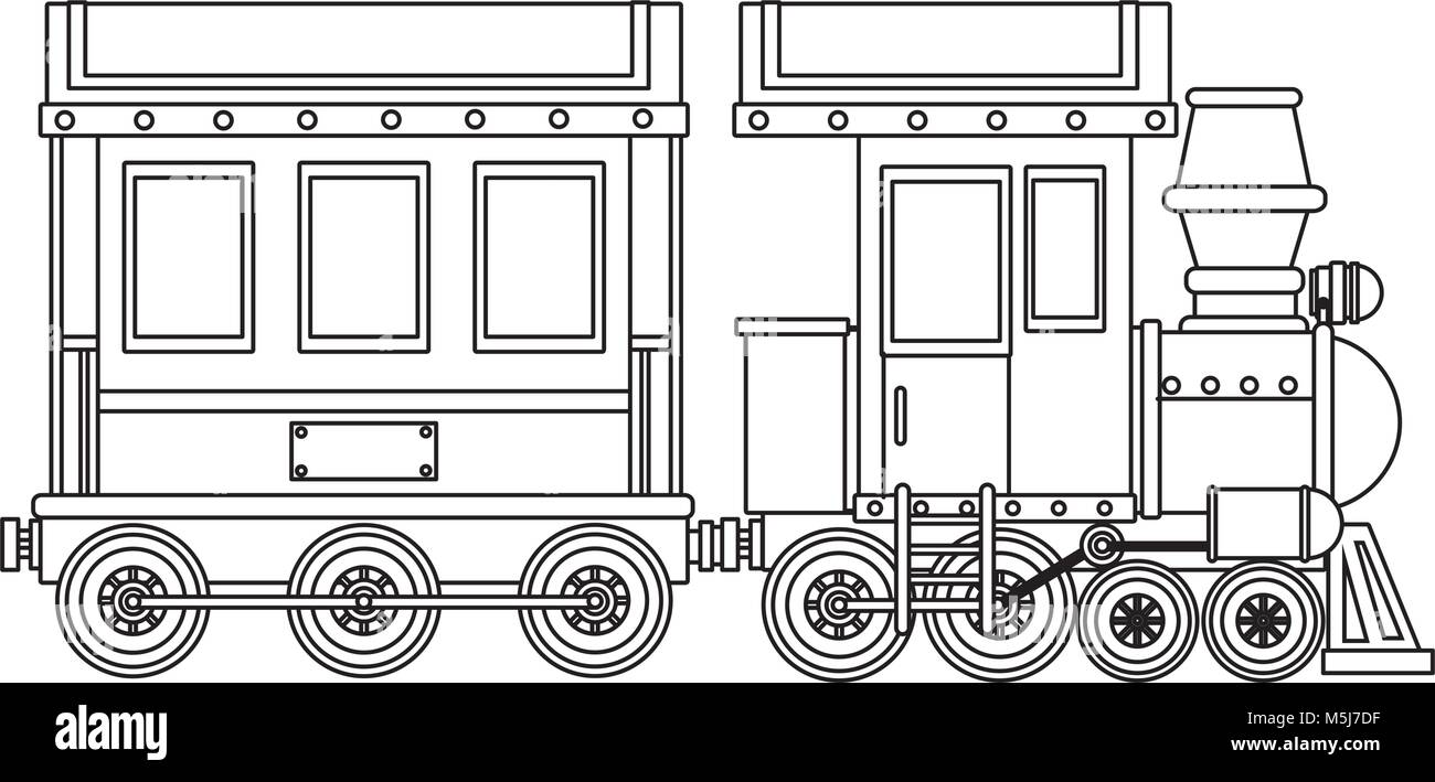 Train toy cartoon Stock Vector Image & Art - Alamy