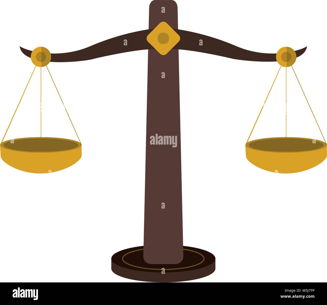 Justice balance symbol Stock Vector Image & Art - Alamy