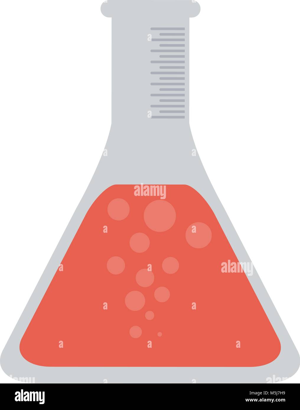 Flask laboratory symbol Stock Vector Image & Art - Alamy