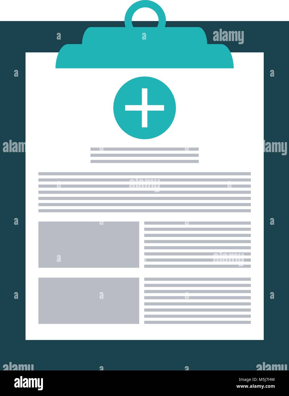 Medical document board Stock Vector Image & Art - Alamy