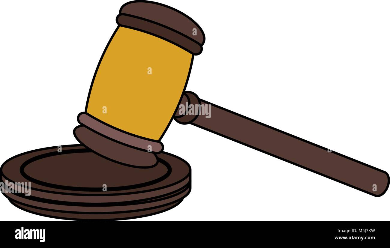 Justice gavel symbol Stock Vector Image & Art - Alamy
