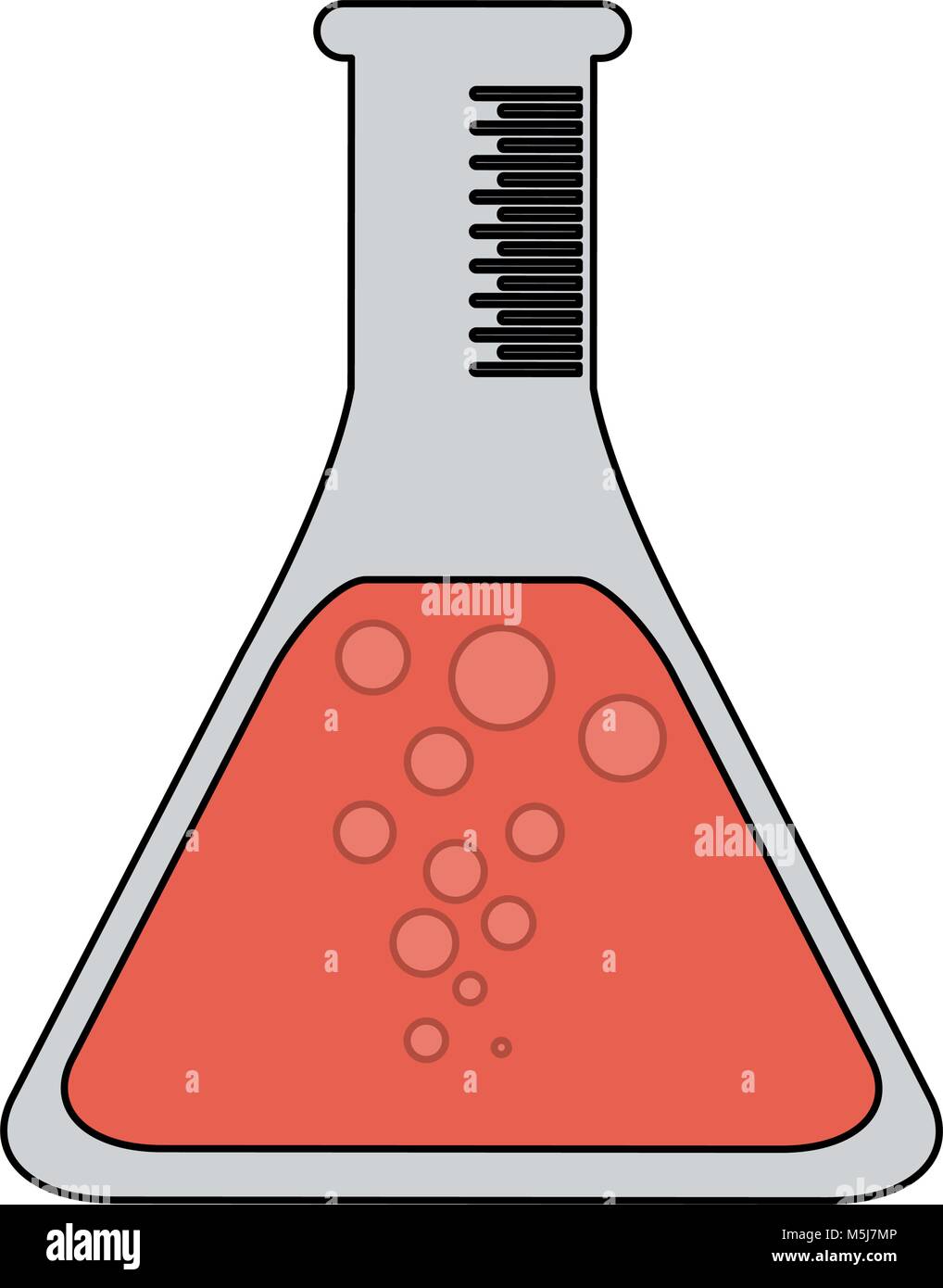 Flask laboratory symbol Stock Vector Image & Art - Alamy