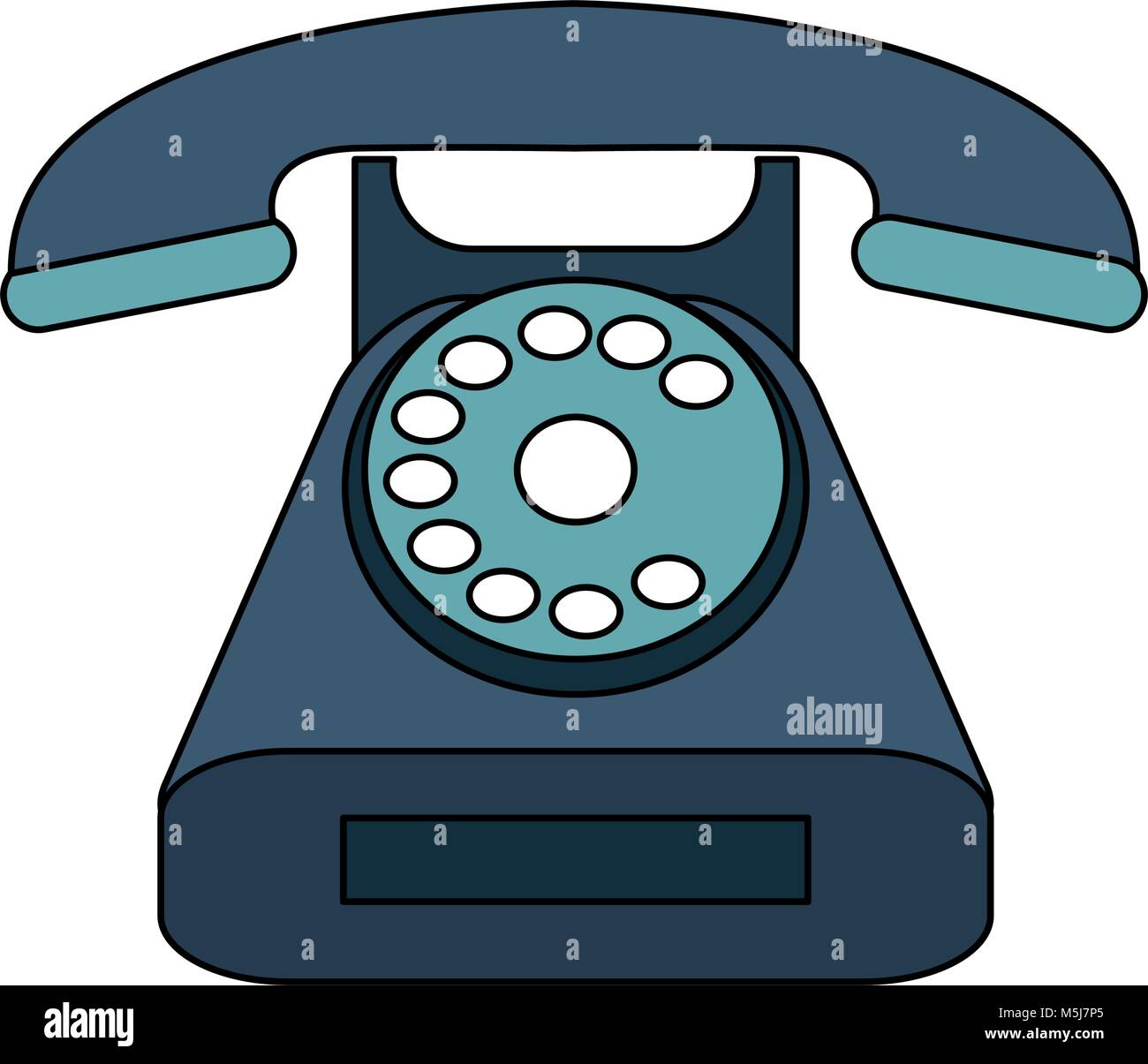 Vintage telephone symbol Stock Vector Image & Art - Alamy