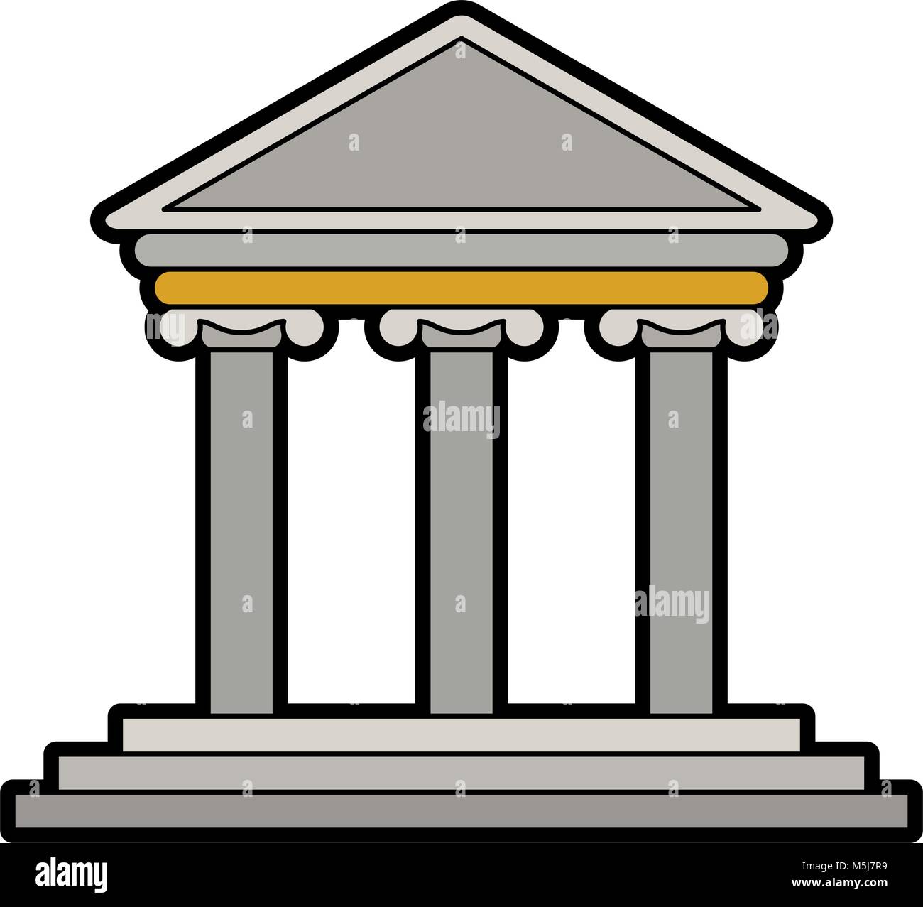 Greek building symbol Stock Vector Image & Art - Alamy