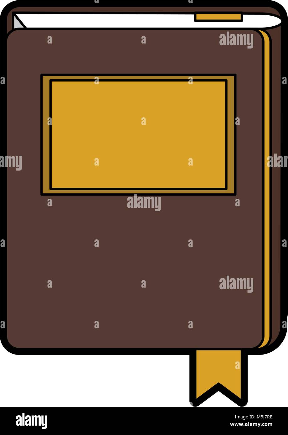 Book closed isolated Stock Vector Image & Art - Alamy
