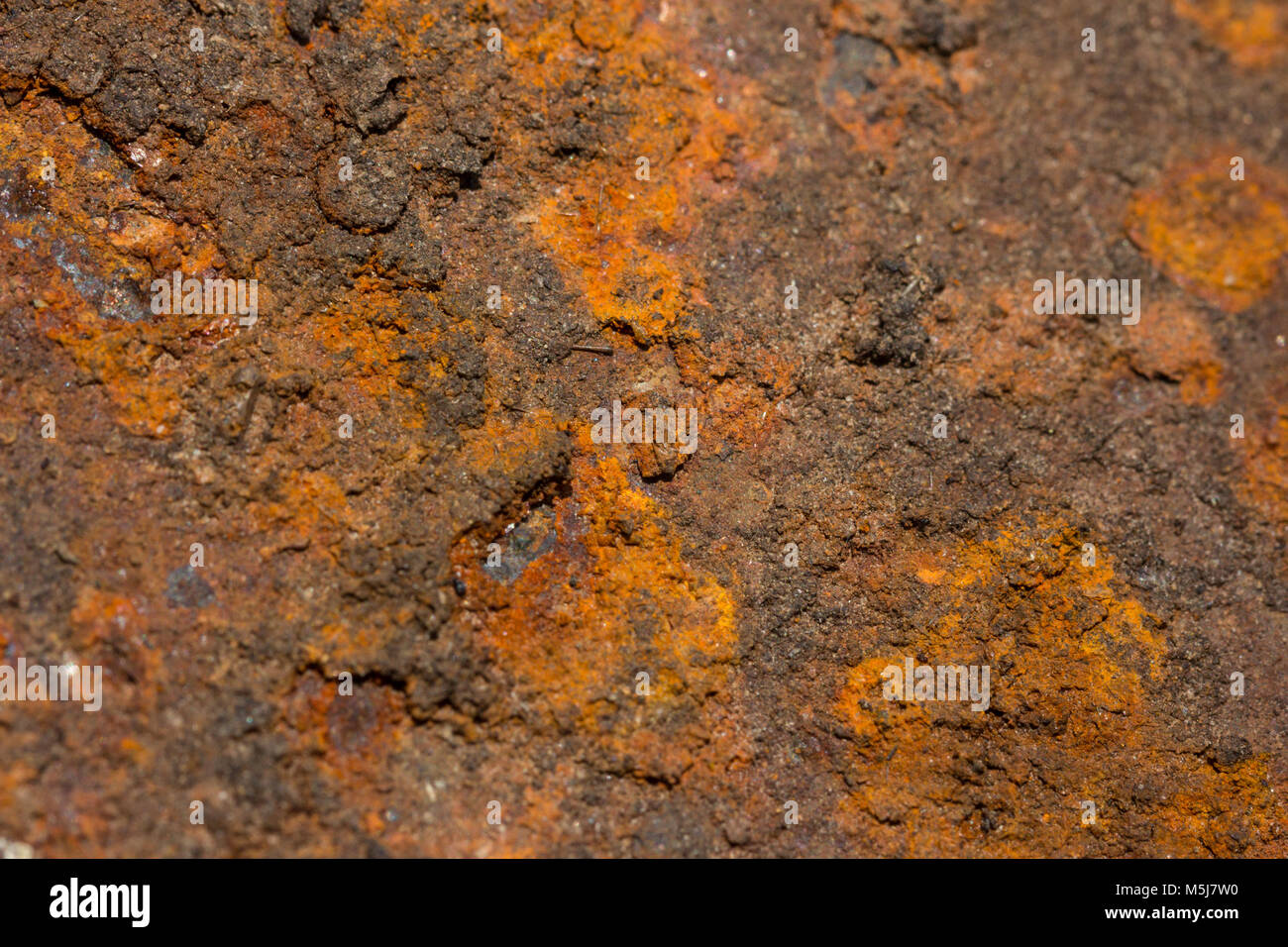 Orange rust grunge abstract background texture Stock Photo - Alamy