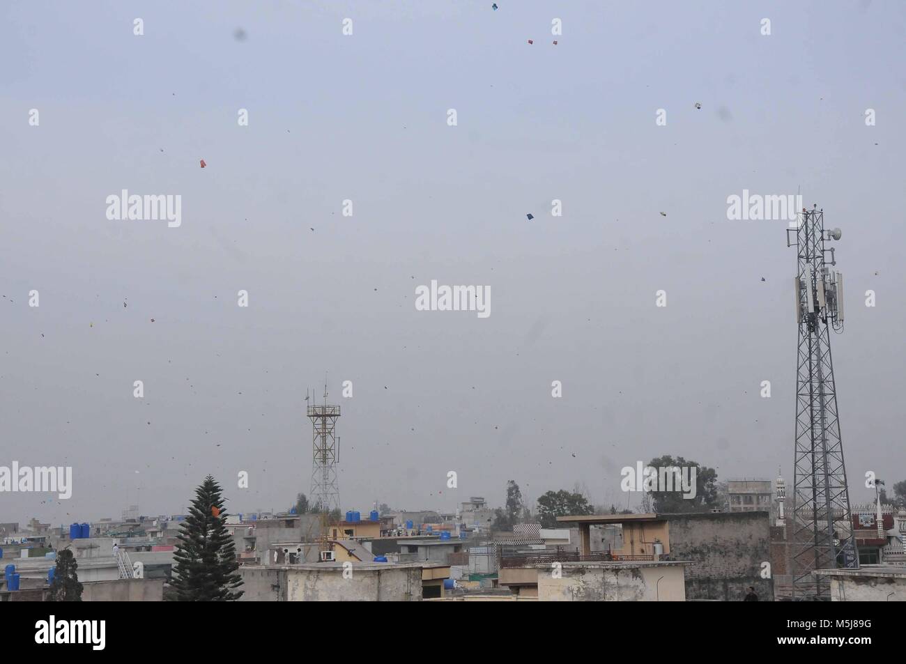 Basant festival kite hi-res stock photography and images - Alamy