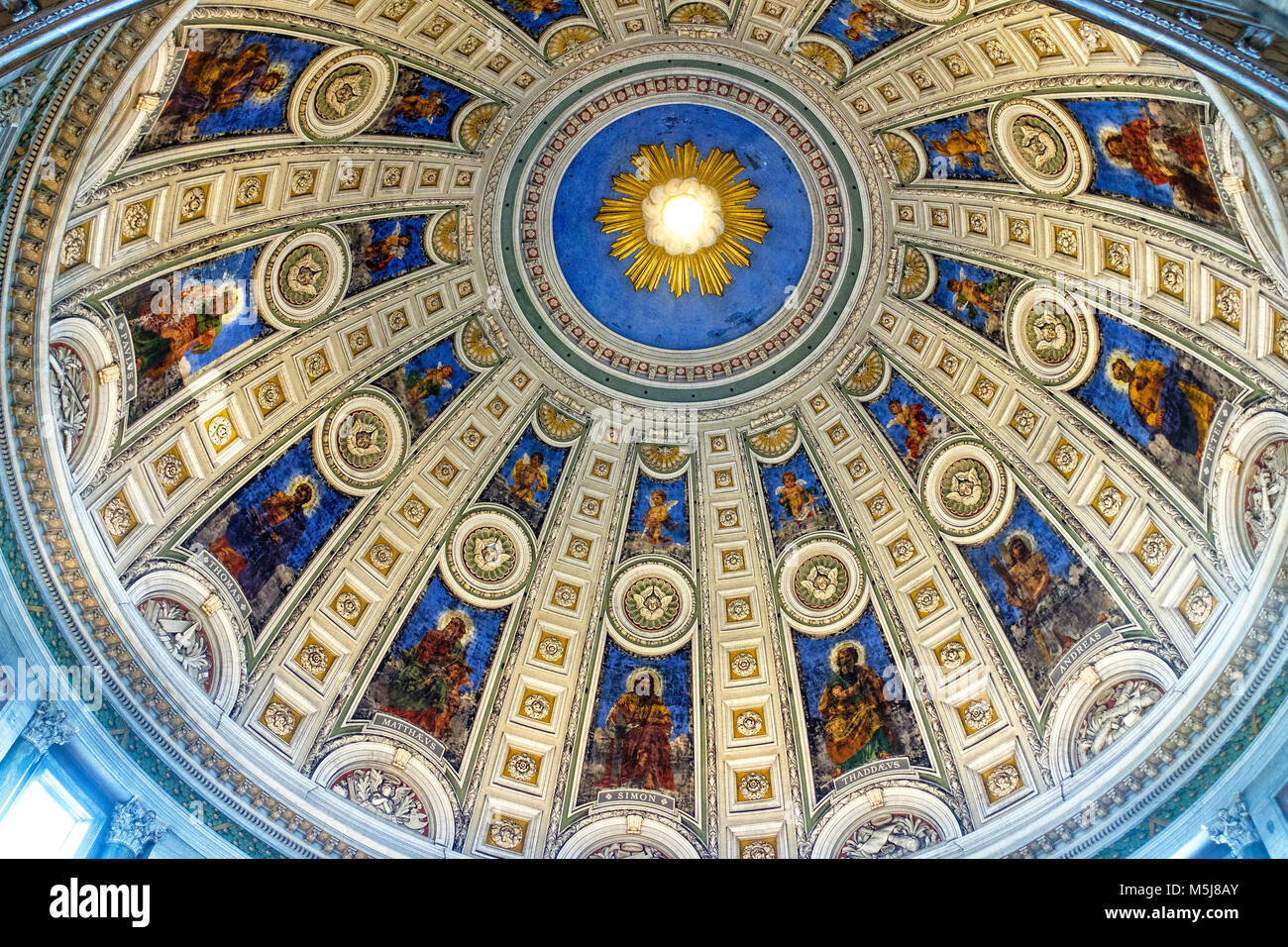 Copenhagen, Zealand region / Denmark - 2017/07/26: rococo Evangelical ...