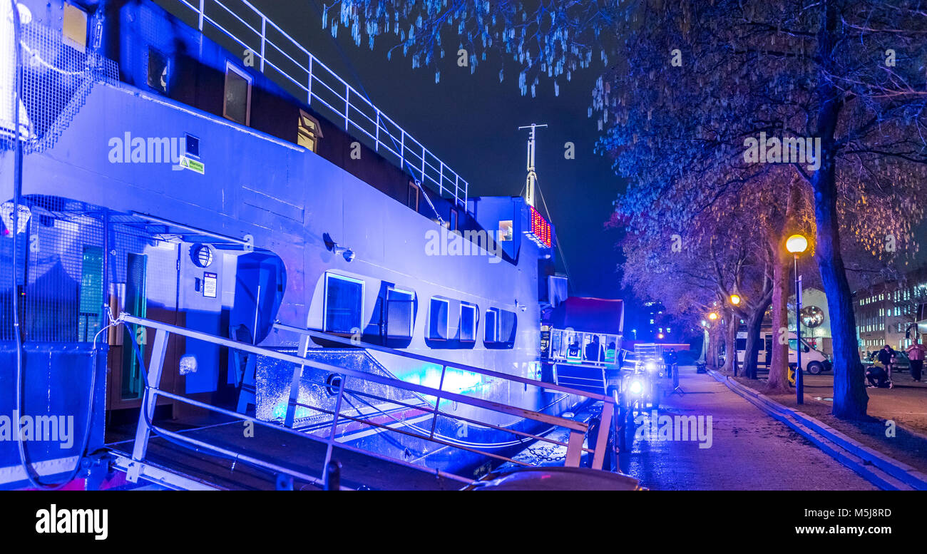 The Thekla, floating music venue, Bristol, UK Stock Photo - Alamy