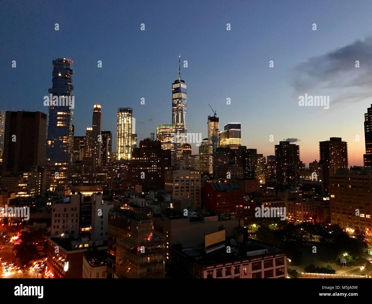 One world at night Stock Photo - Alamy
