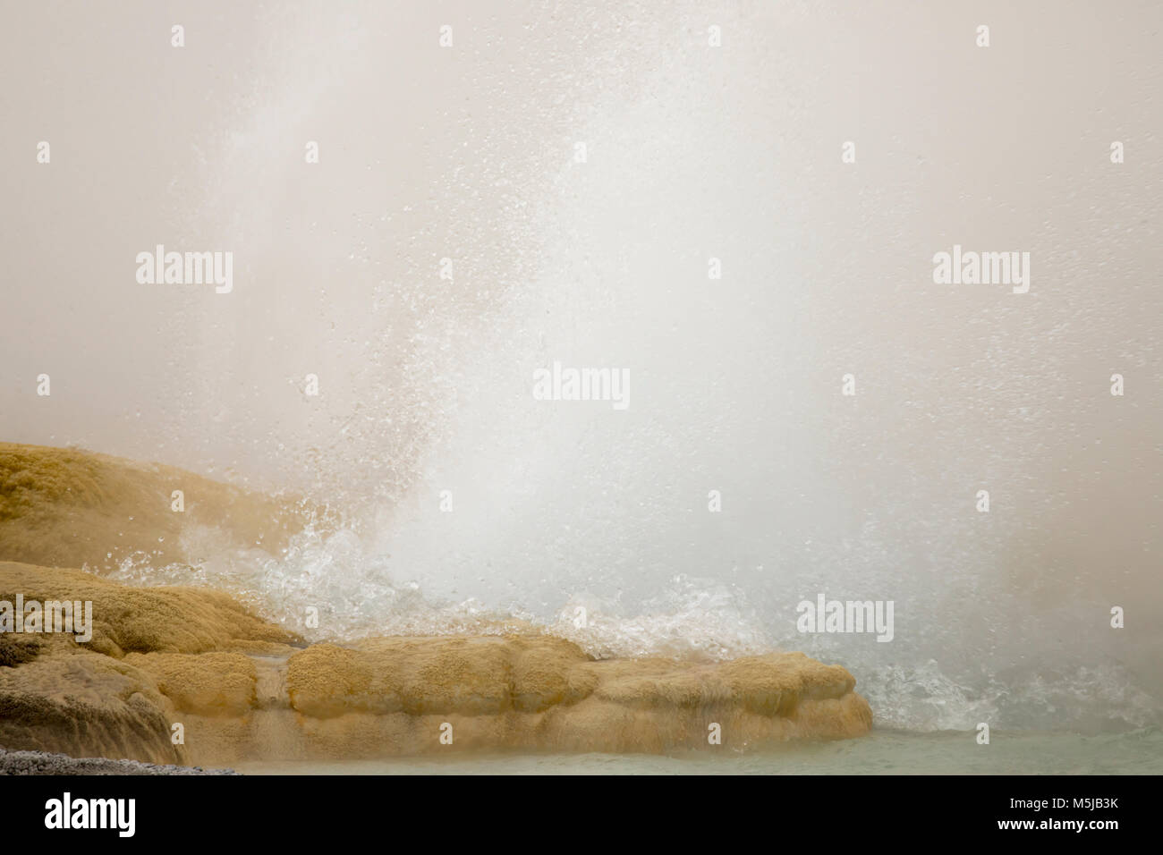 Splashing water of hot springs hi-res stock photography and images - Alamy