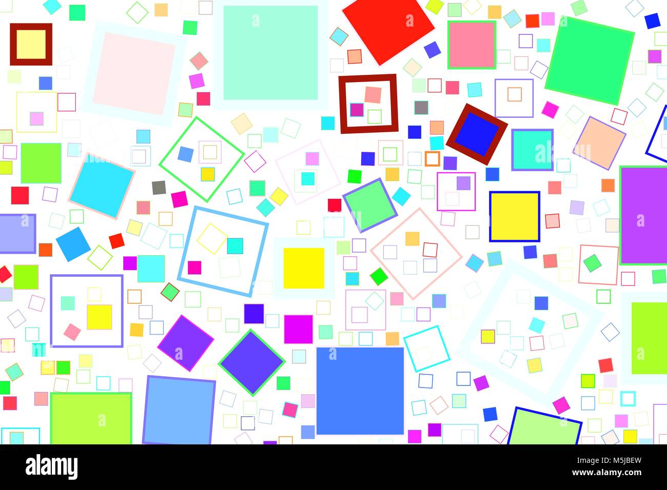 Abstract colored square, rectangle shape pattern. Good for web page ...