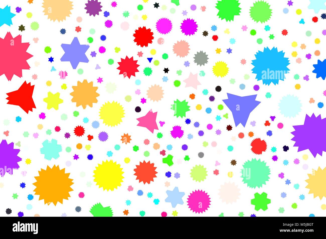 Abstract colored star shape pattern. Good for web page, wallpaper ...