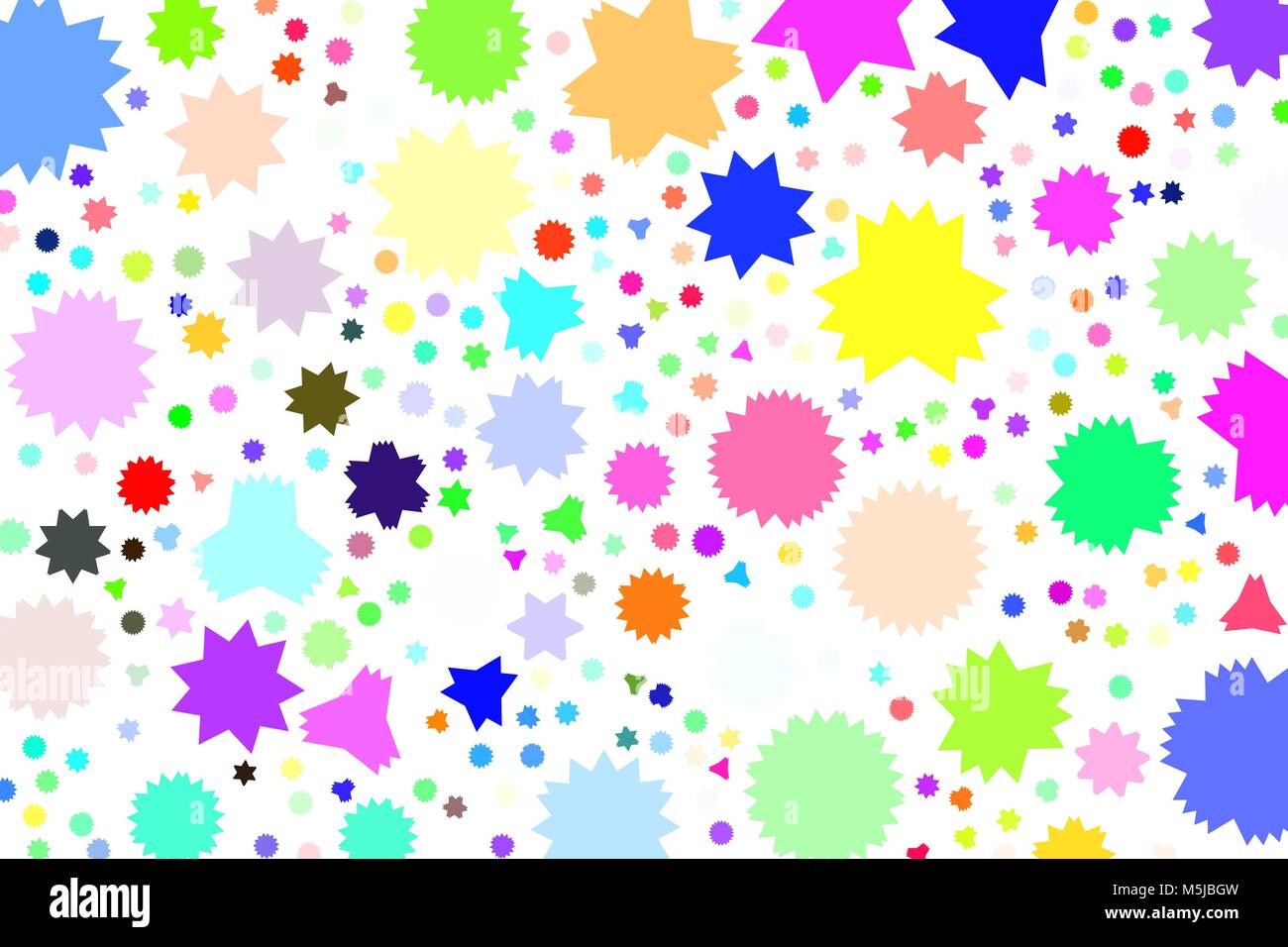 Abstract colored star shape pattern. Good for web page, wallpaper ...