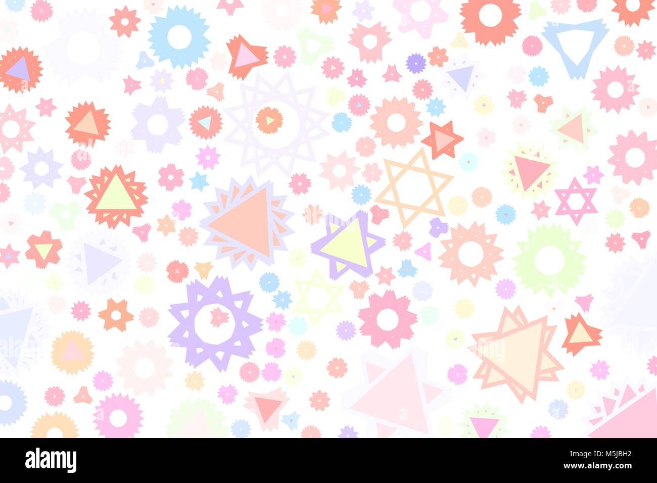 Abstract colored star shape pattern. Good for web page, wallpaper ...