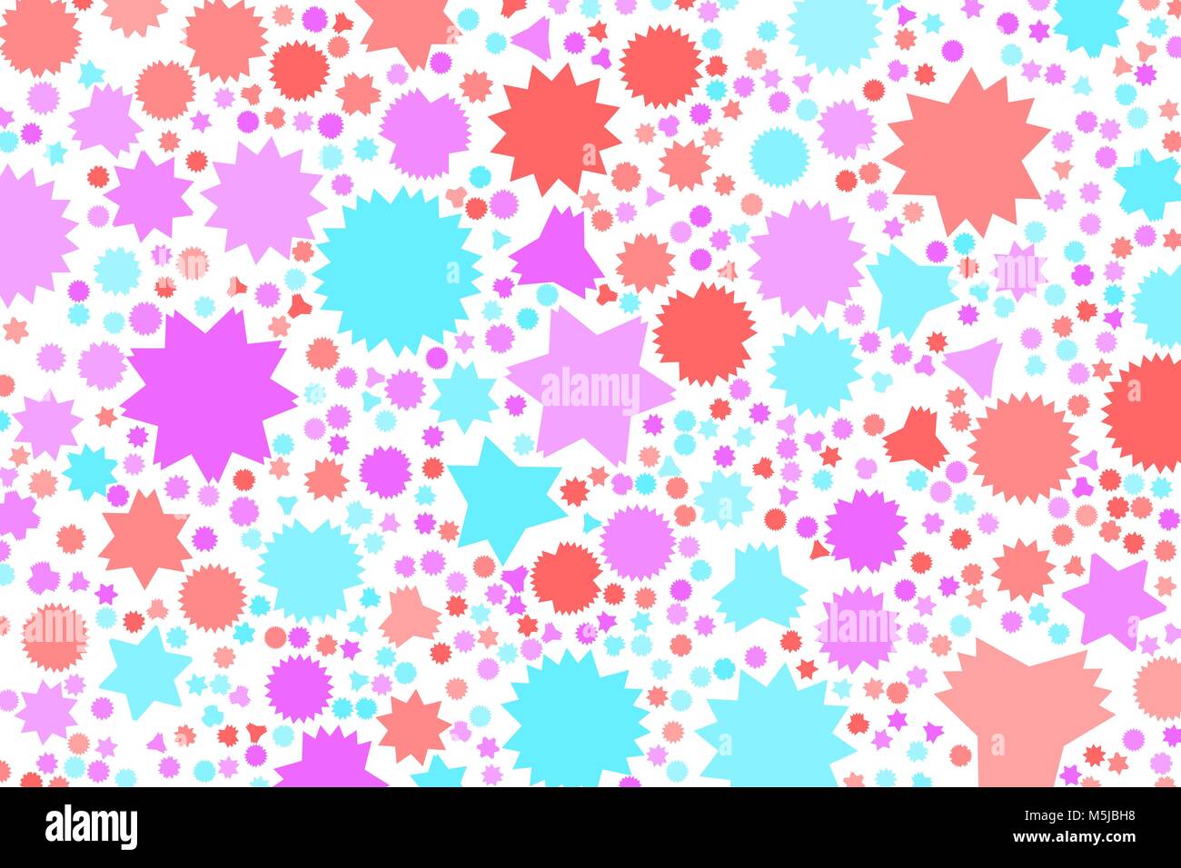 Abstract colored star shape pattern. Good for web page, wallpaper ...