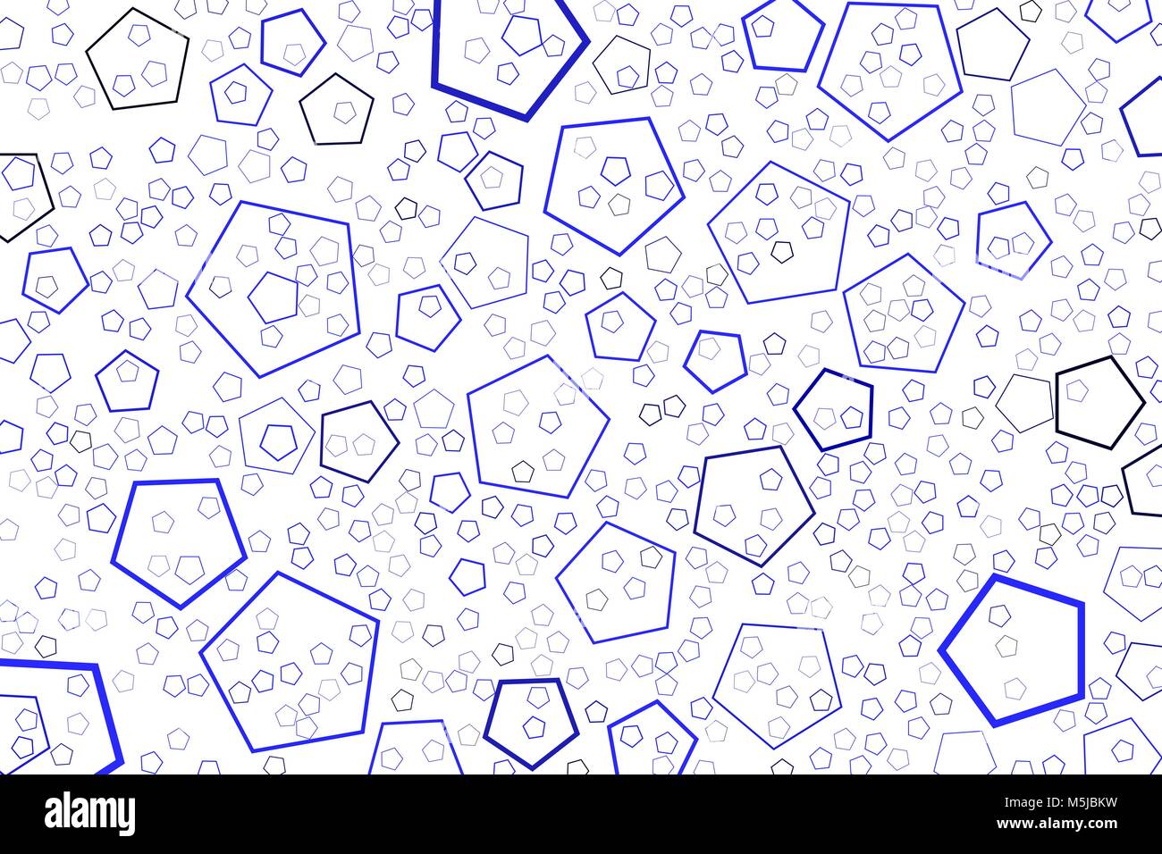 Abstract colored pentagon shape pattern. Good for web page, wallpaper ...