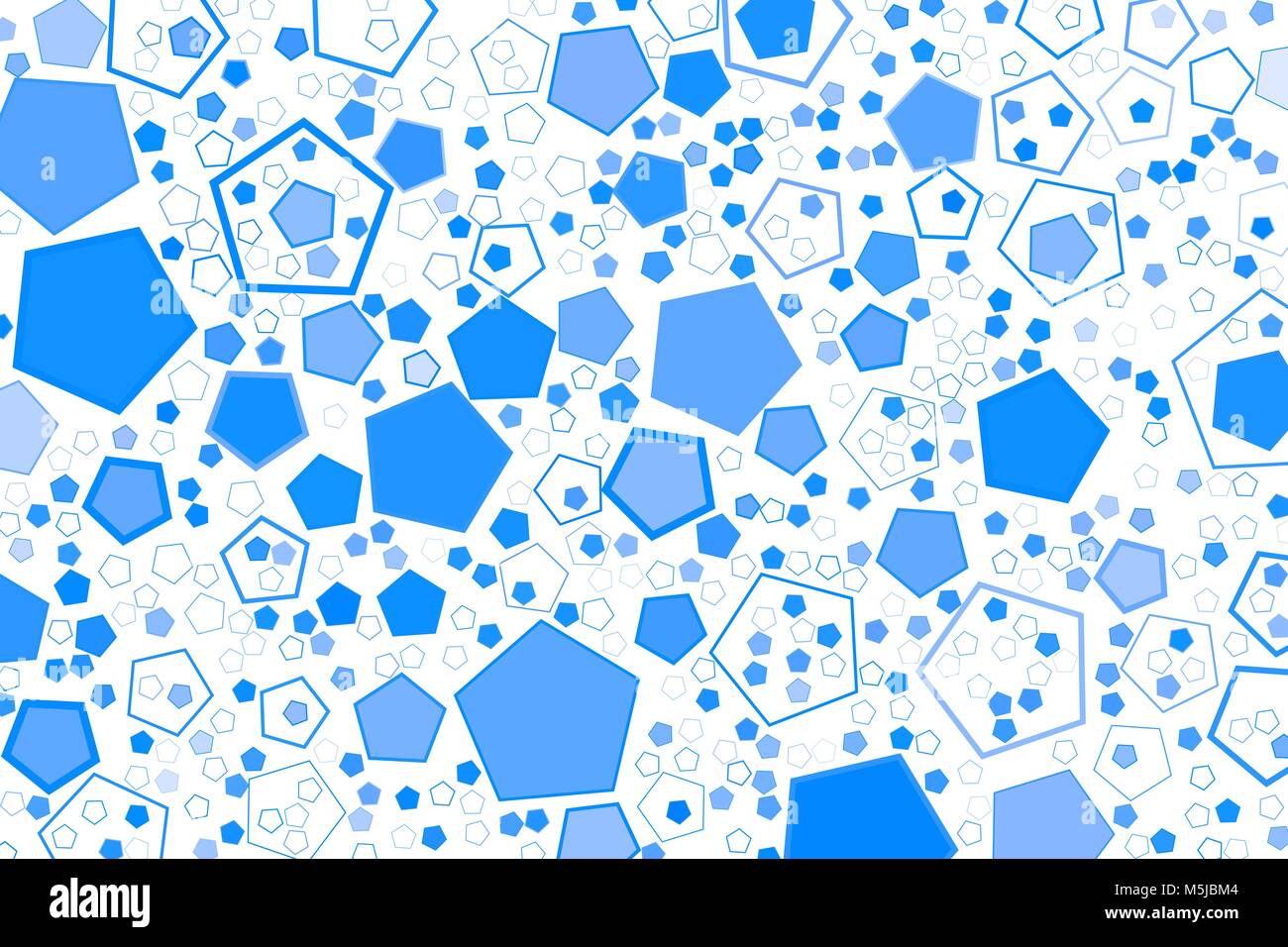 Abstract colored pentagon shape pattern. Good for web page, wallpaper ...