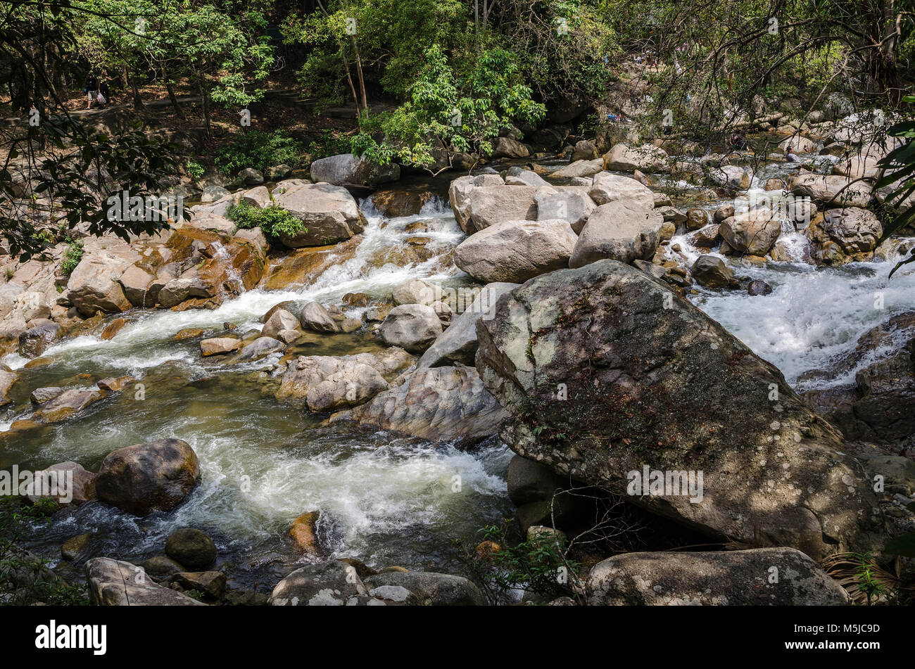 Chamang Waterfall, Bentong, Malaysia - Nature beauty water fall at ...