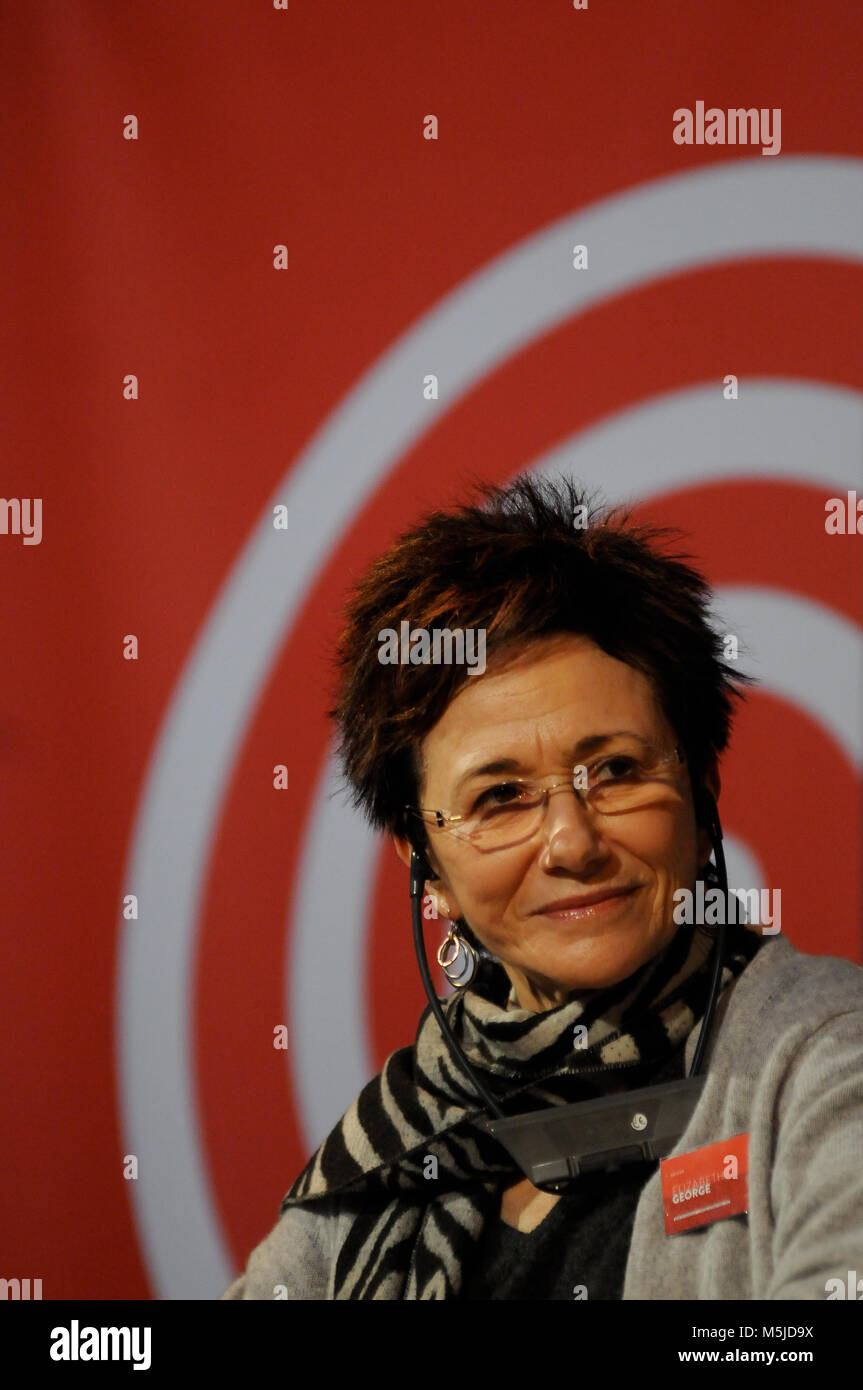American novelist Elizabeth George is seen in Lyon (Central-Eastern ...