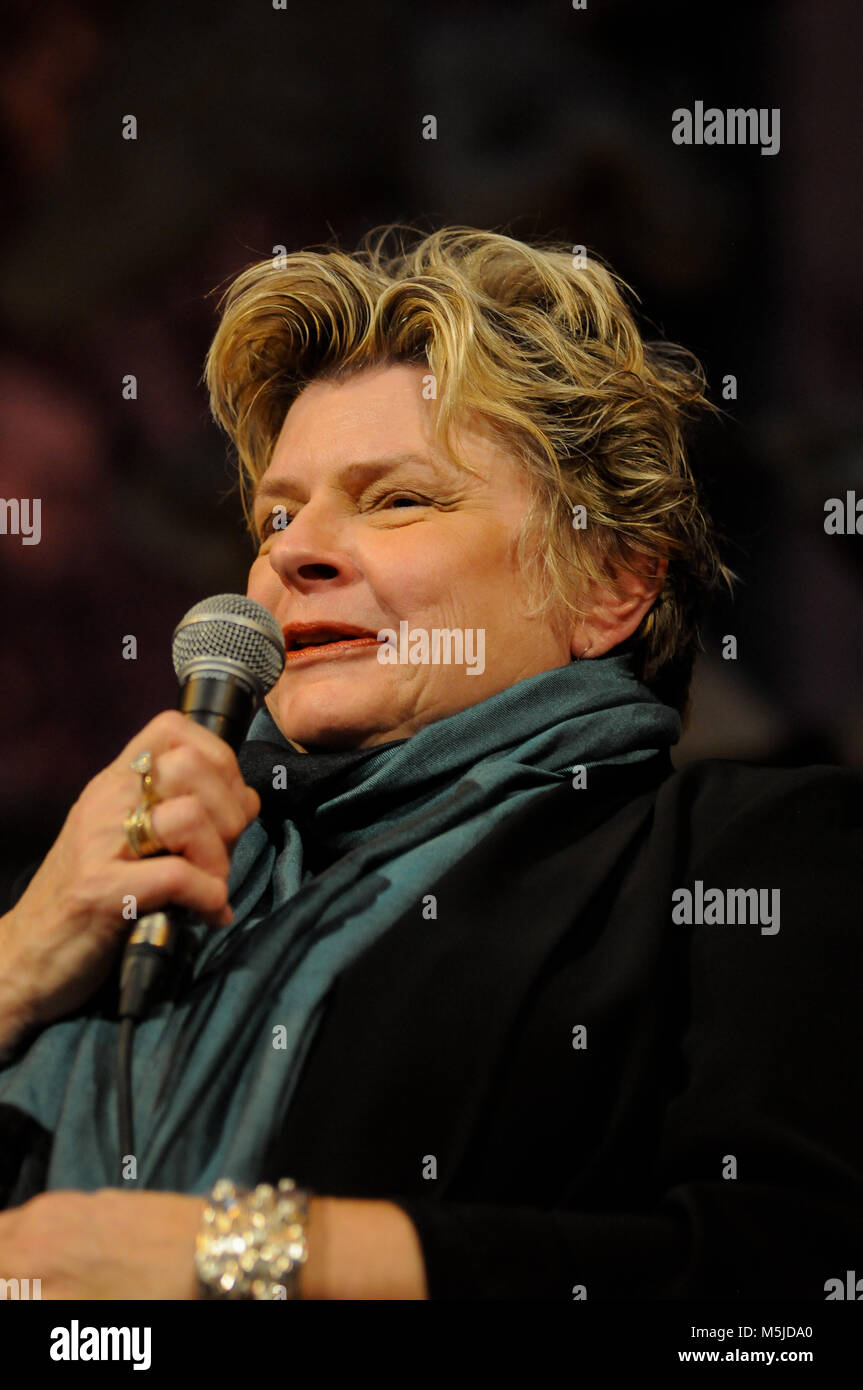 American novelist Patricia Mac Donald attends Quais du Polar Literary ...