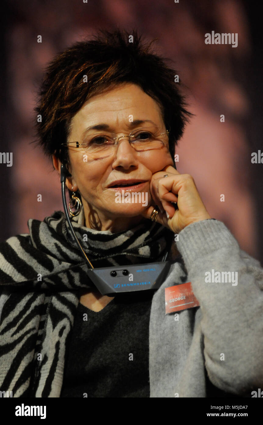 American novelist Elizabeth George is seen in Lyon (Central-Eastern ...