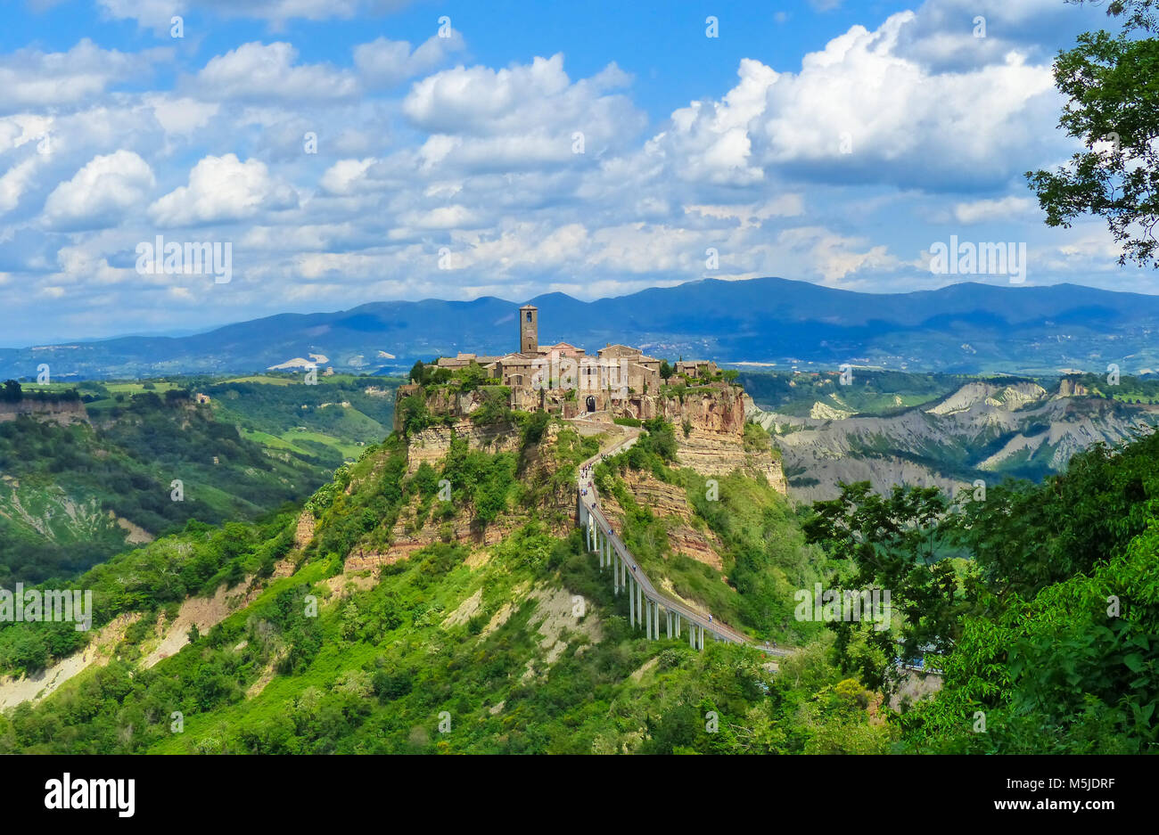 Civita di Bagnoregio, Italy - The famous ancient village on the hill ...